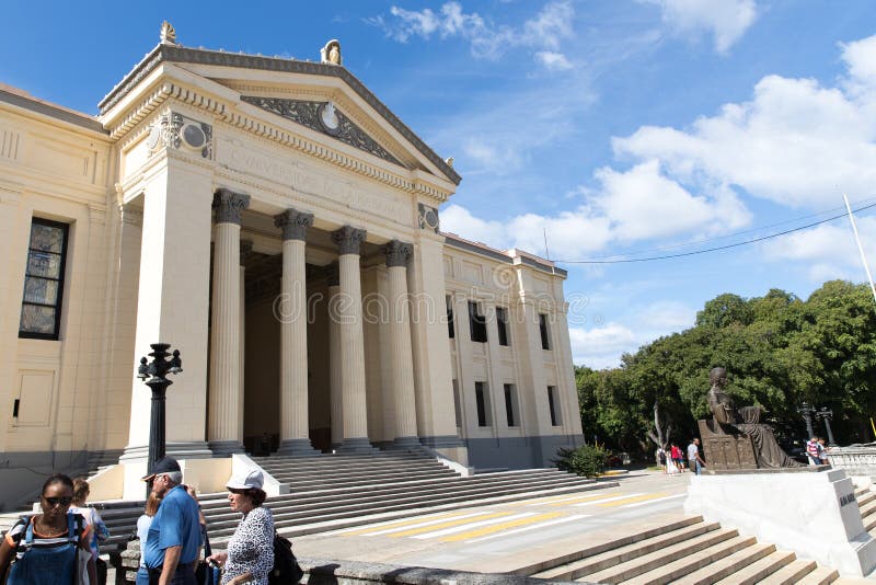 University of Havana in Havana, Cuba Editorial Photo - Image of ...