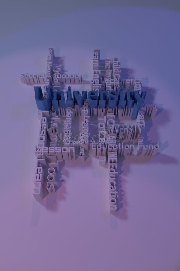 University, Learning, Education Keyword Words Cloud. for Graphic Design ...