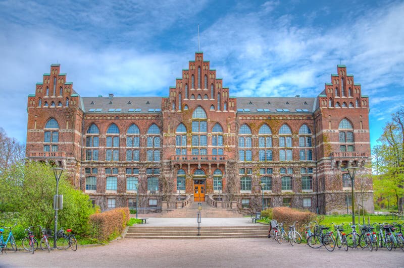 University Library in Lund, Sweden Stock Image - Image of tour ...