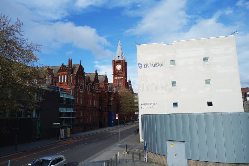 University of Liverpool editorial stock image. Image of street - 53746434