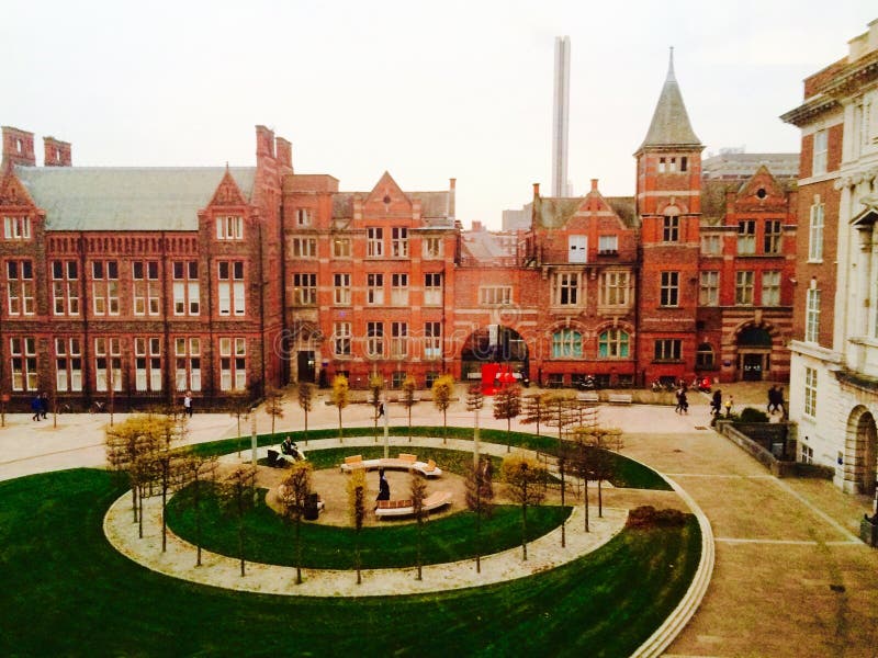University of Liverpool stock image. Image of quadrangle - 53317467