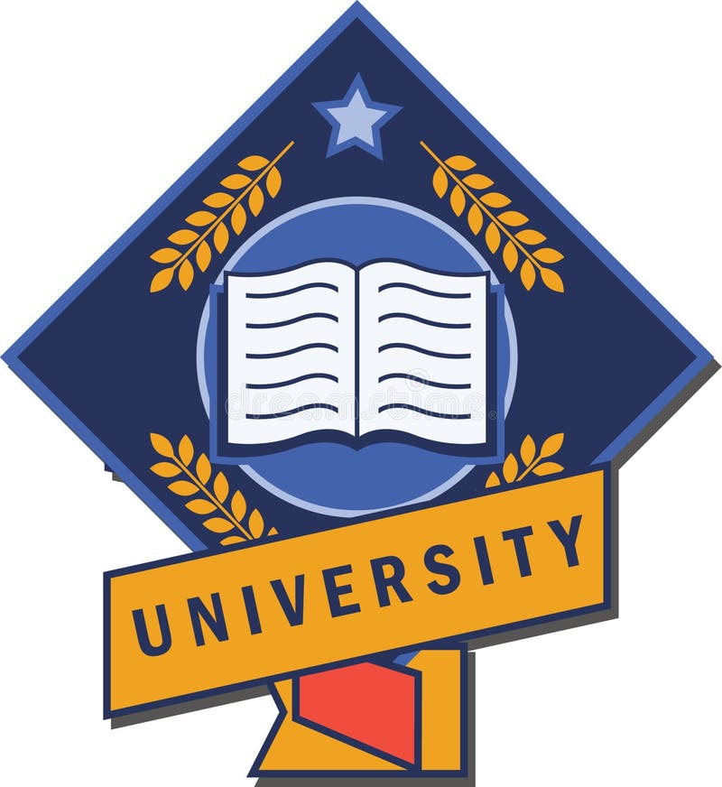 University Logo Element. Vector Illustration Decorative Design Stock ...