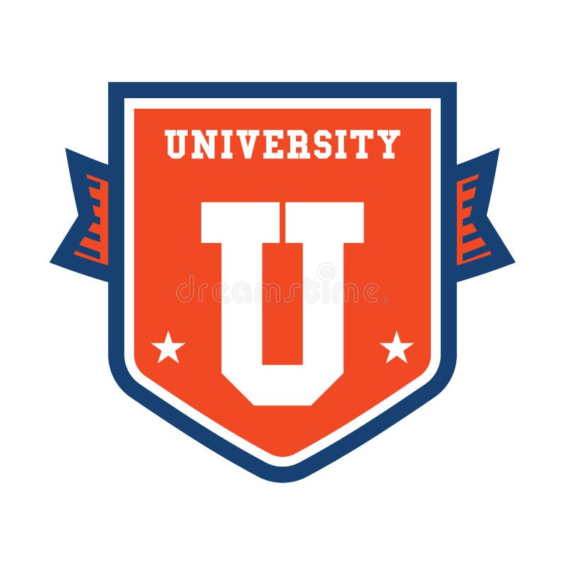 University Logo Element. Vector Illustration Decorative Design Stock ...