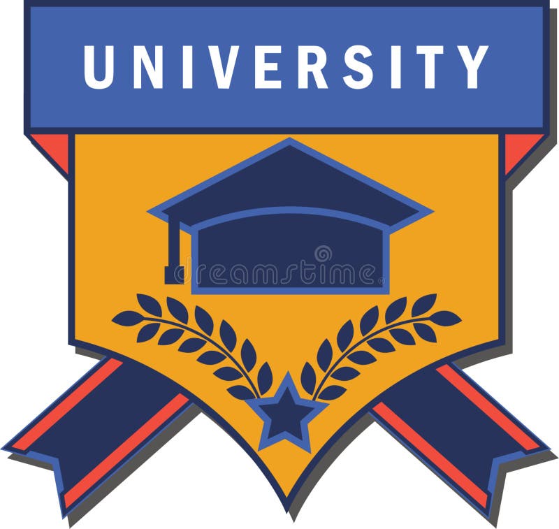 University Logo Element. Vector Illustration Decorative Design Stock ...