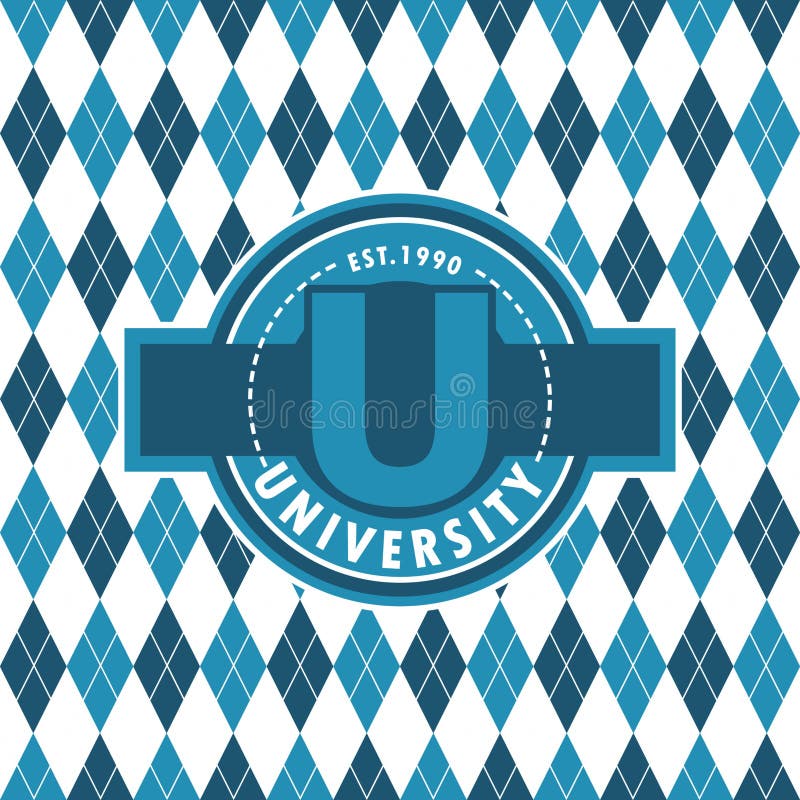 University Logo Element. Vector Illustration Decorative Design Stock ...