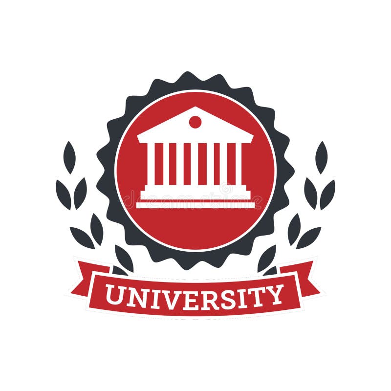 University Logo Element. Vector Illustration Decorative Design Stock ...