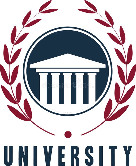 University Logo Element. Vector Illustration Decorative Design Stock ...