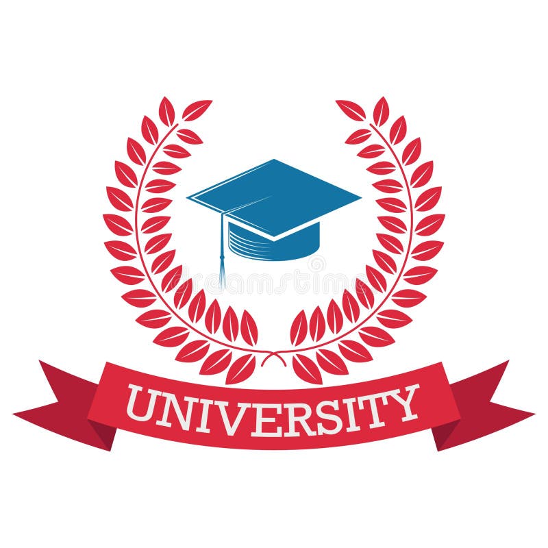 University Logo Element. Vector Illustration Decorative Design Stock ...