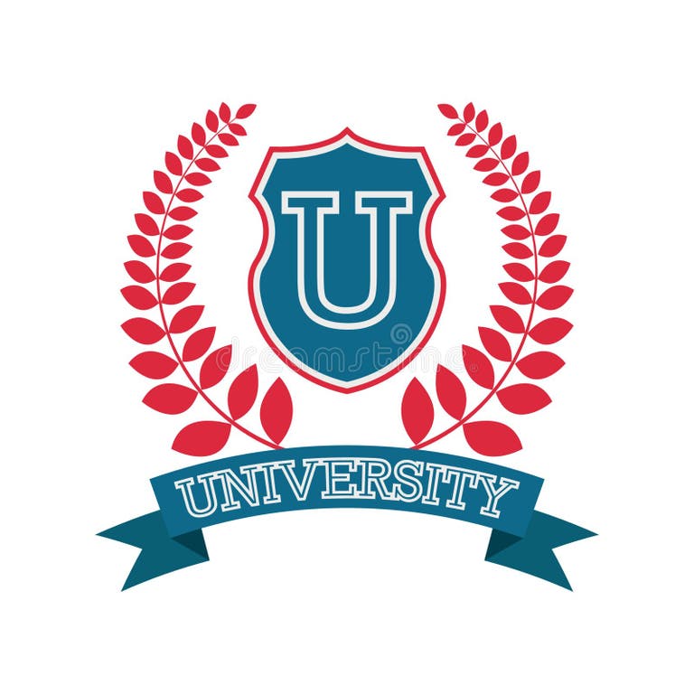 University Logo Element. Vector Illustration Decorative Design Stock ...