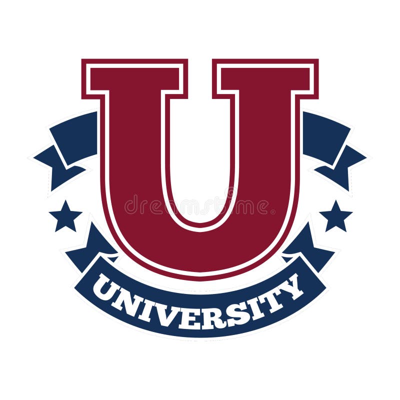 University Logo Element. Vector Illustration Decorative Design Stock ...