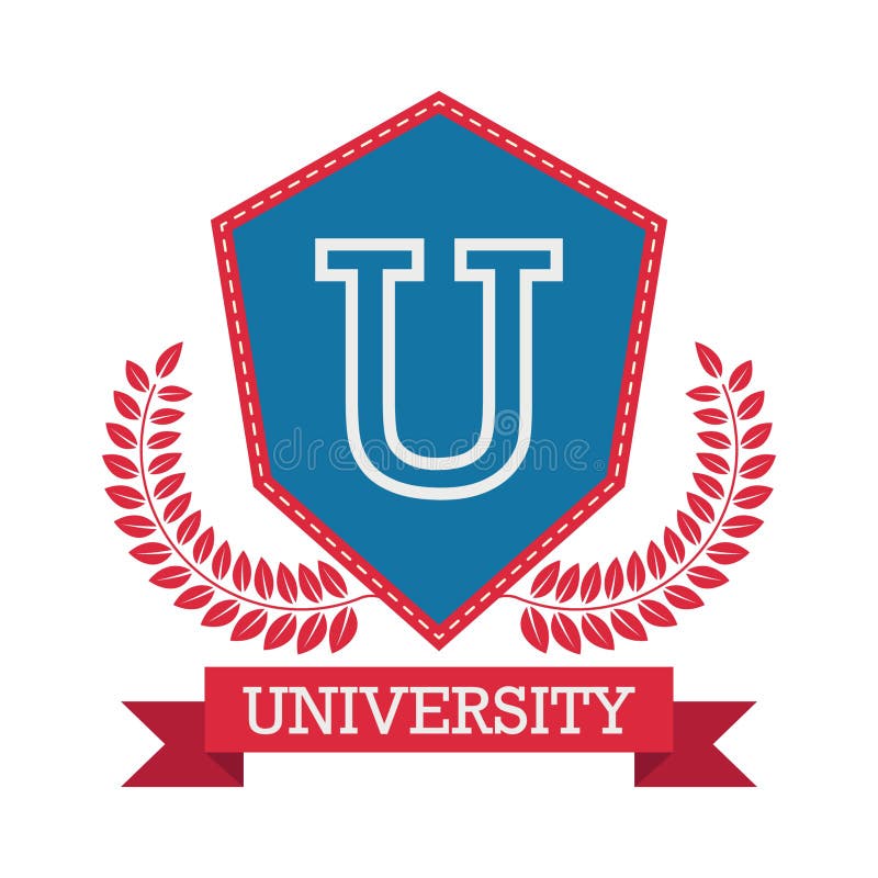 University Logo Element. Vector Illustration Decorative Design Stock ...