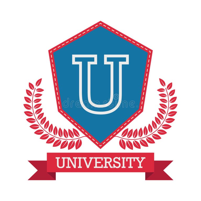 University Logo Element. Vector Illustration Decorative Design Stock ...