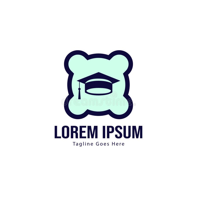 University Logo Template Design. University Logo with Modern Frame ...