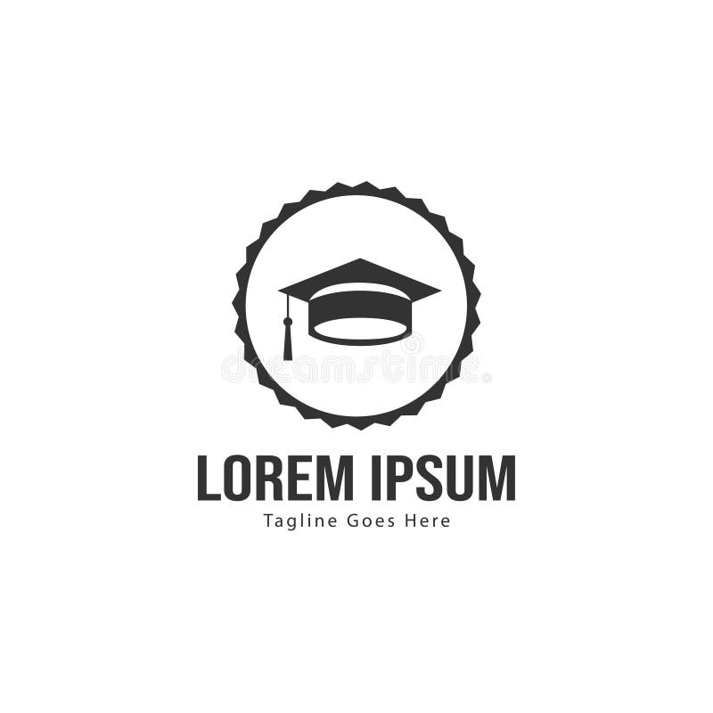 University Logo Template Design. University Logo with Modern Frame ...