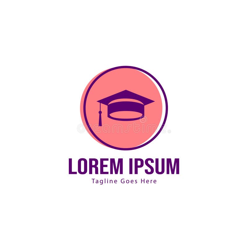 University Logo Template Design. University Logo with Modern Frame ...