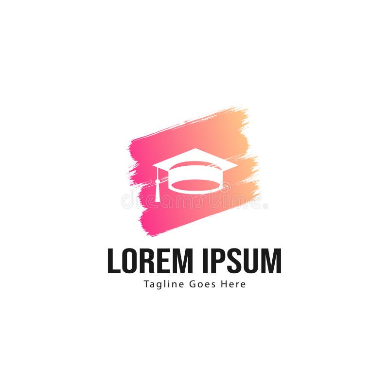 University Logo Template Design. University Logo with Modern Frame ...