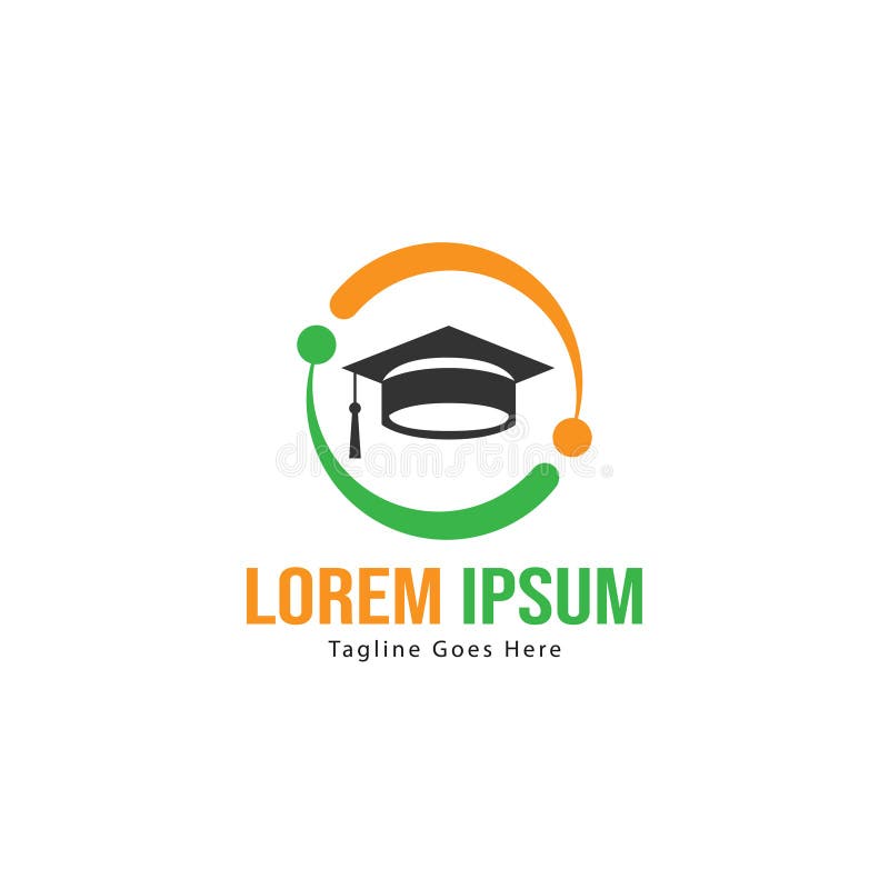 University Logo Template Design. University Logo with Modern Frame ...