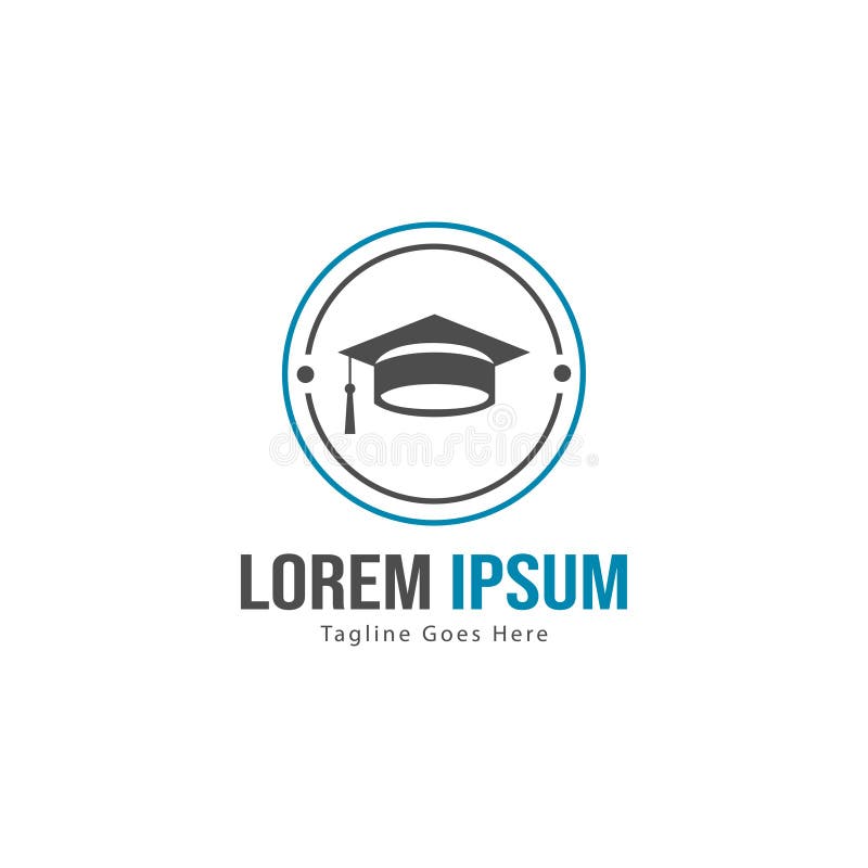 University Logo Template Design. University Logo with Modern Frame ...