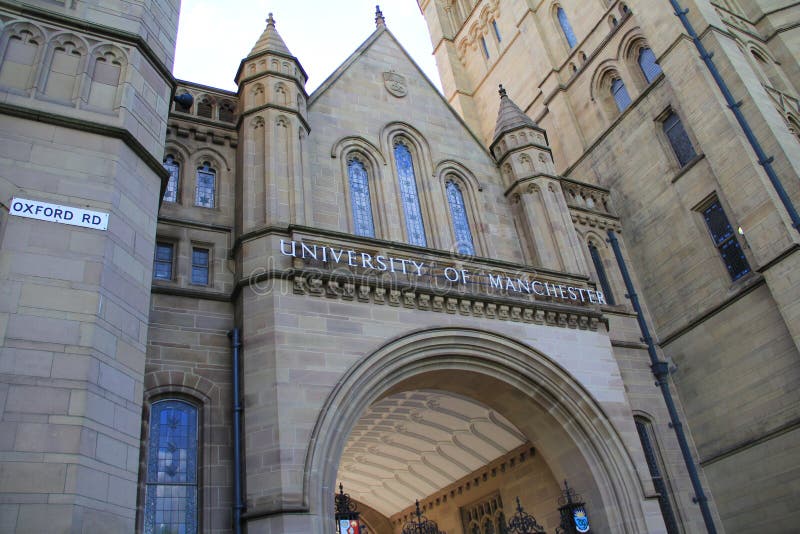 The University Of Manchester Stock Image - Image: 55137123