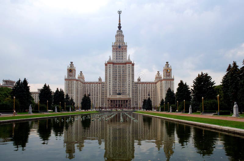 University of Moscow stock image. Image of study, lomonosov - 3061333
