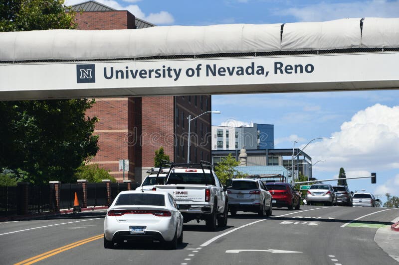 University of Nevada at Reno in Nevada Editorial Image - Image of ...