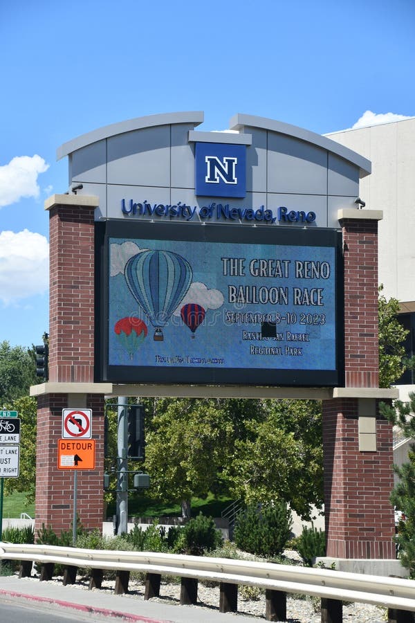 University of Nevada at Reno in Nevada Editorial Photo - Image of ...
