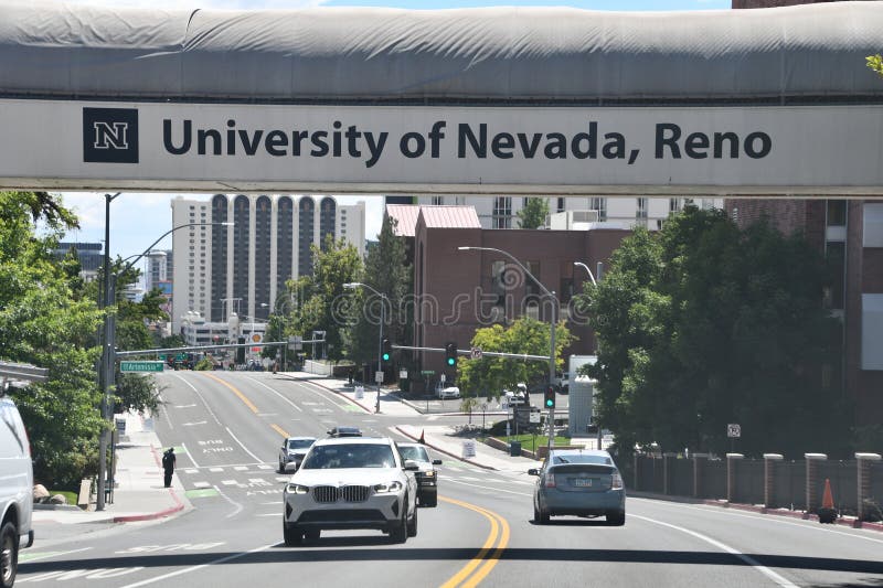 University of Nevada at Reno in Nevada Editorial Stock Photo - Image of ...