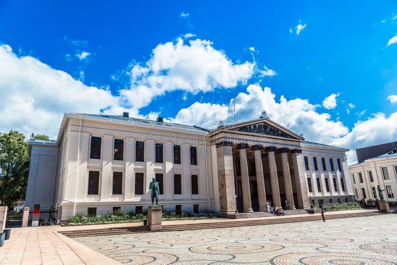 The University of Oslo stock photo. Image of historic - 187905480