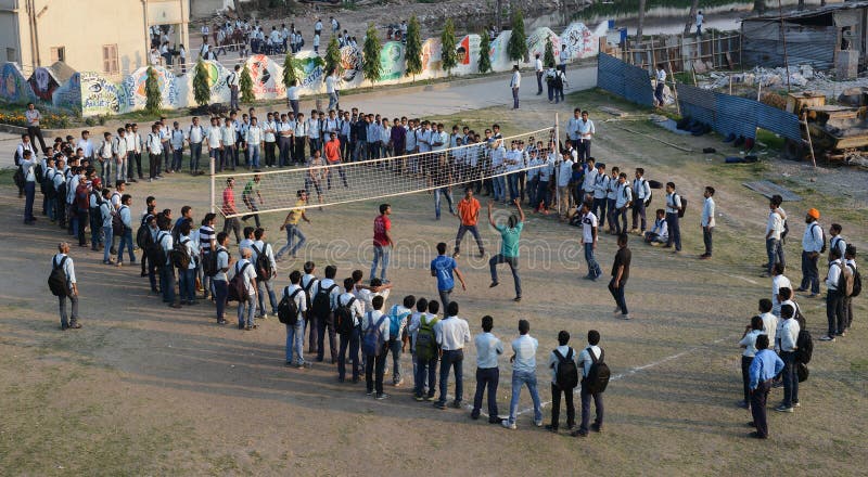 University Play Ground editorial stock photo. Image of school - 50205248