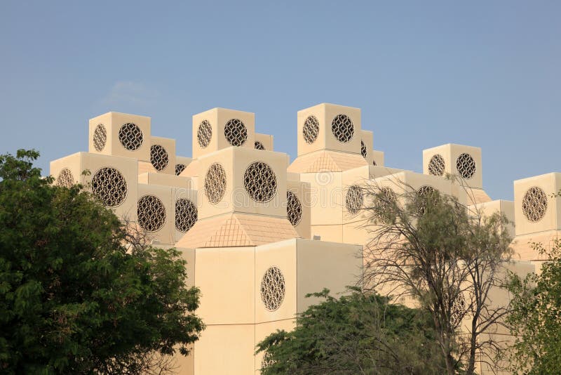 University of Qatar. Doha stock image. Image of building - 38025989