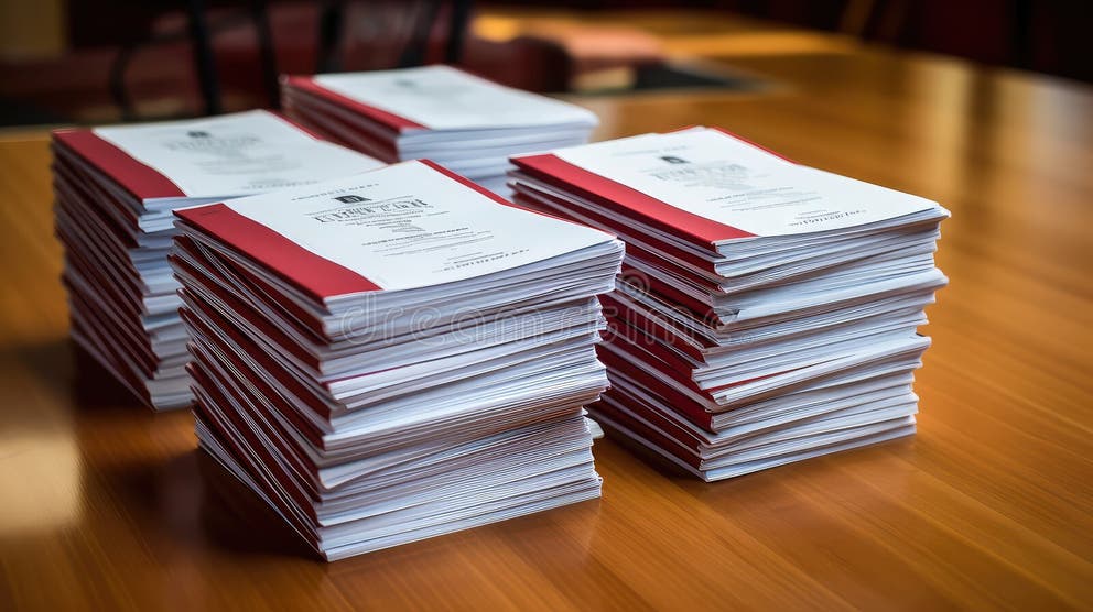 University resume book stock illustration. Illustration of exposure ...