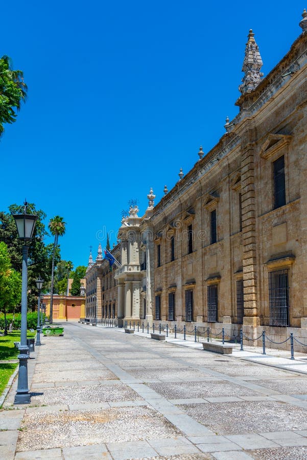 University of Sevilla, Spain Stock Photo - Image of ancient, spanish ...