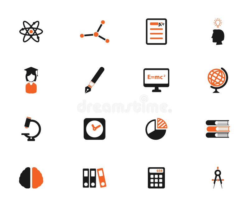 University simply icons stock vector. Illustration of education - 66020194