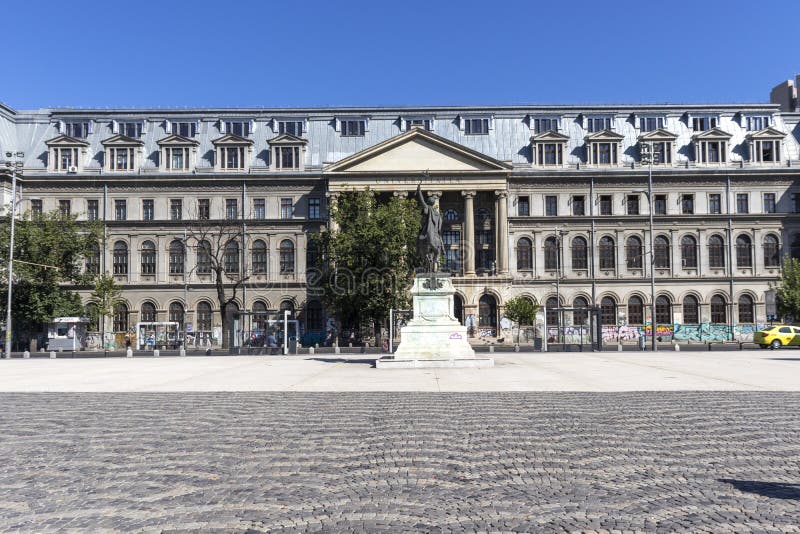 University Square in City of Bucharest, Romania Editorial Photography ...