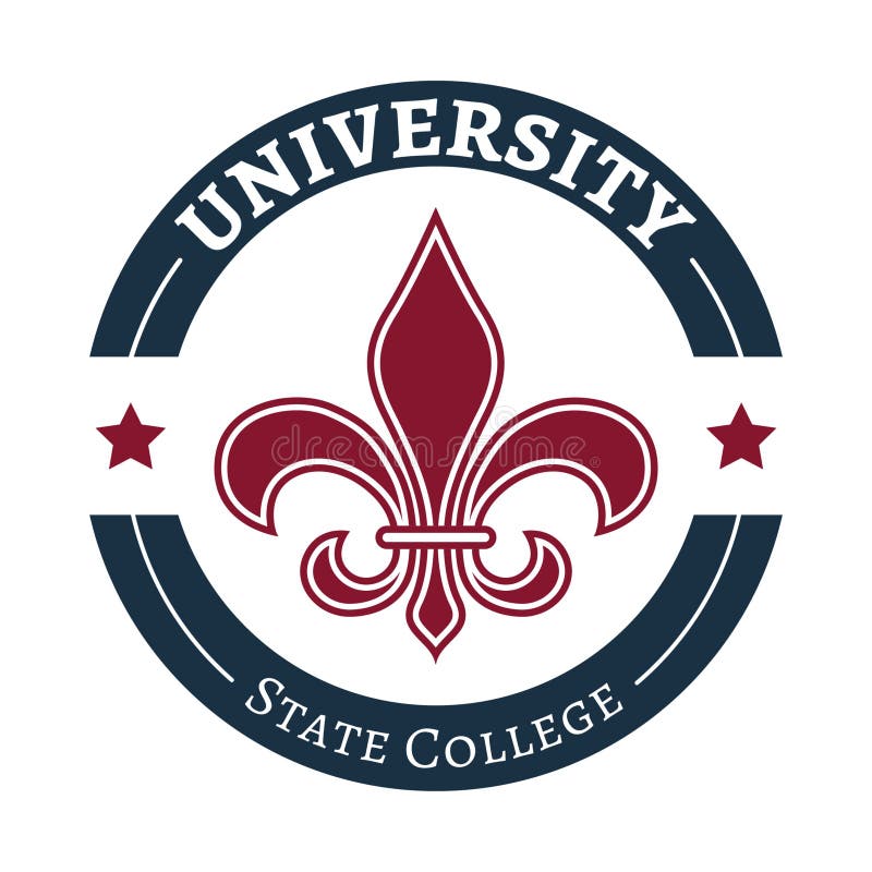 University State College Design Stock Vector - Illustration of design ...