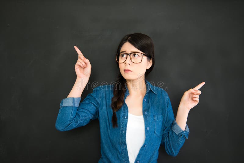 University Student Making Decision for the School Subject Stock Image ...