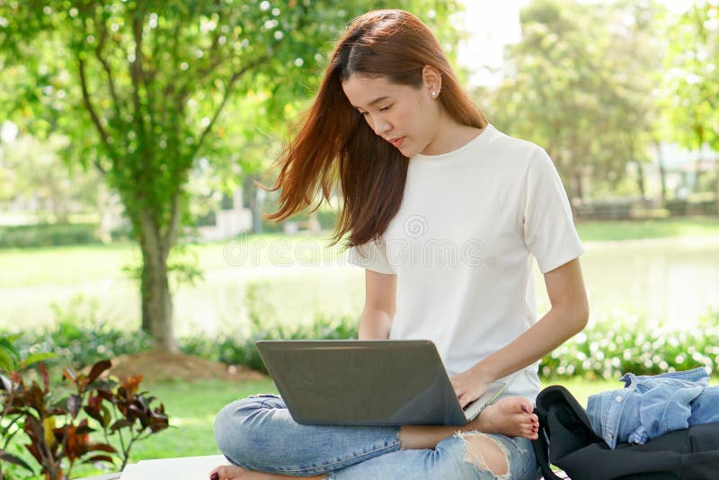 University Student Using Internet Search Data for Doing Homework from ...