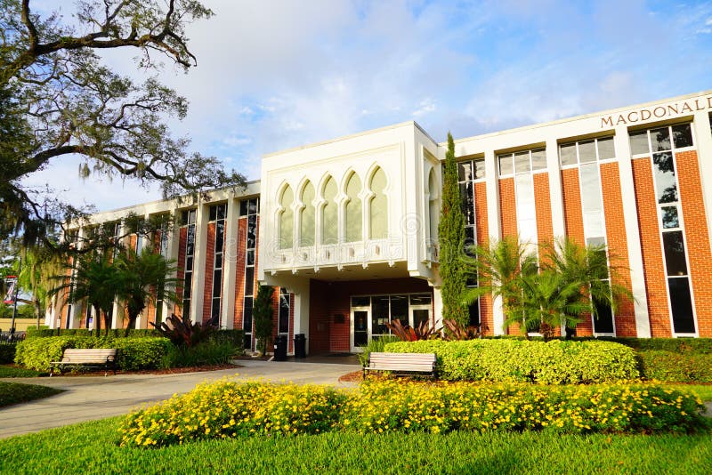 The University of Tampa Campus Library Editorial Photo - Image of clear ...