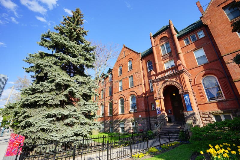 University of Toronto Building Editorial Stock Image - Image of garden ...