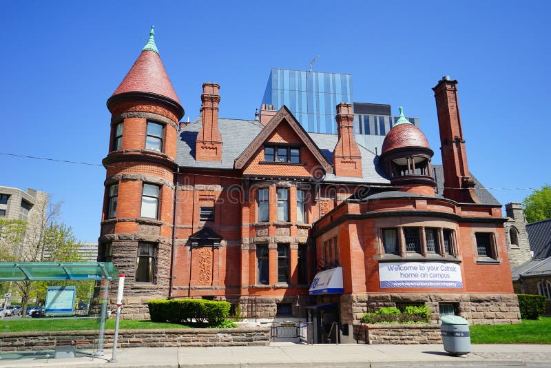 University of Toronto Building Editorial Image - Image of future, north ...