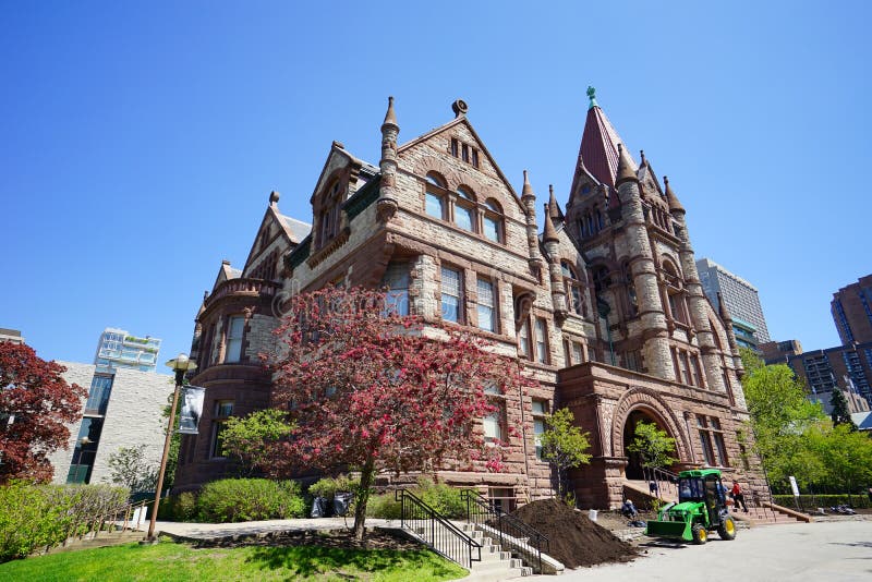 University of Toronto Building Editorial Stock Image - Image of famous ...