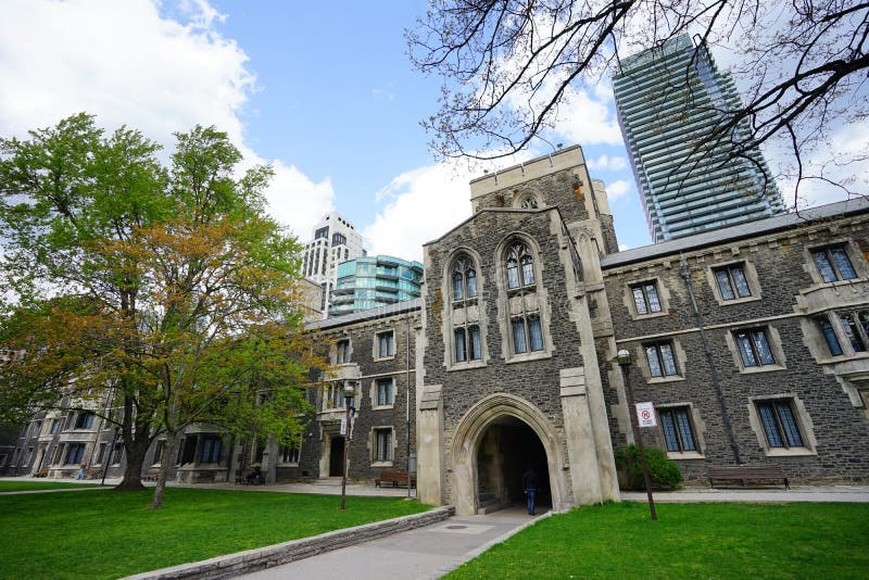 University of Toronto Landscape Stock Photo - Image of landmark ...