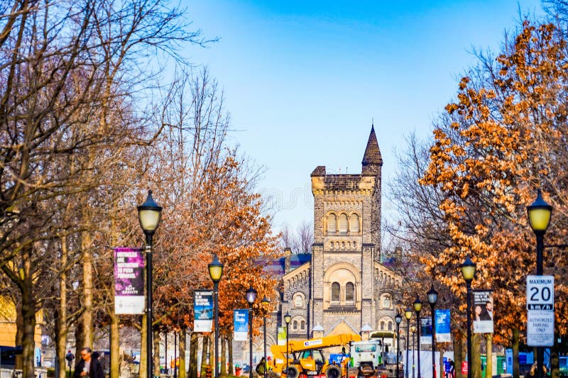 University of Toronto Main Building Editorial Stock Image - Image of ...