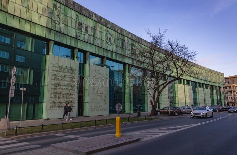 Warsaw Poland The Library