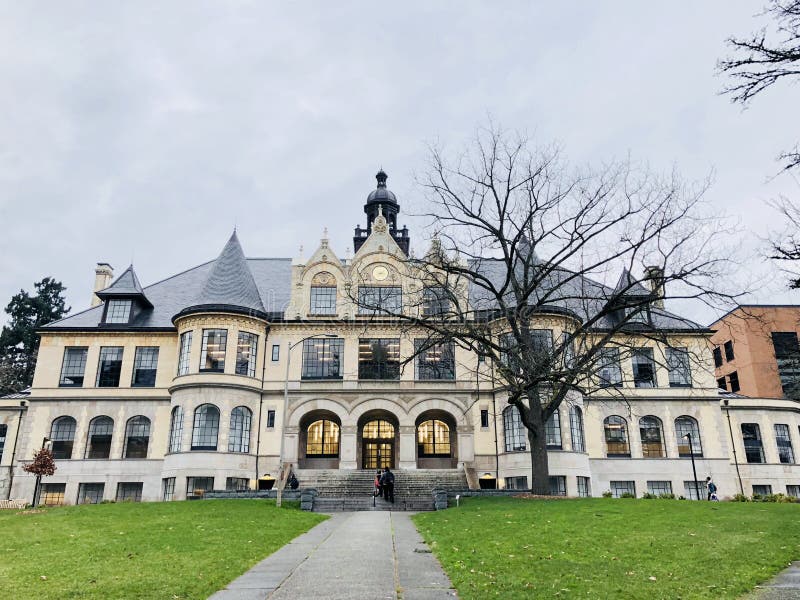 University of Washington Seattle Campus Editorial Photography - Image ...