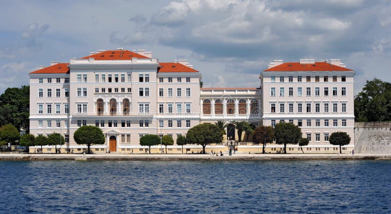 University of Zadar, Croatia Stock Photo - Image of education, adriatic ...