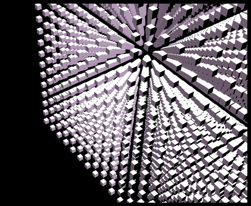 Universo do vetor 3d ilustração do vetor. Ilustração de mosaico - 10951068