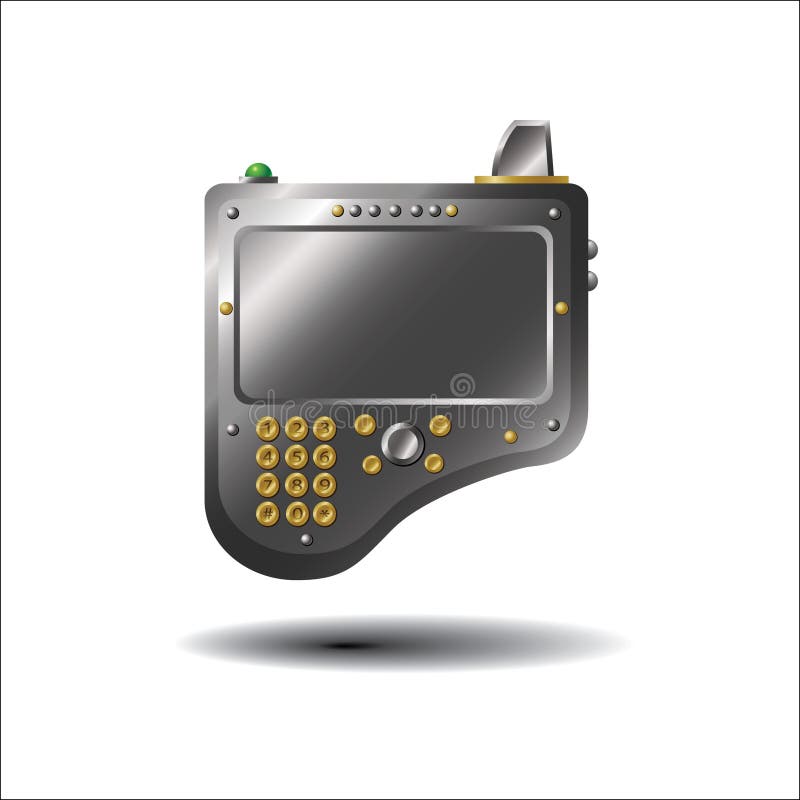 Unknown device stock vector. Illustration of communication - 71982142