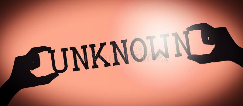 Unknown - Human Hands Holding Black Silhouette Word Stock Illustration ...