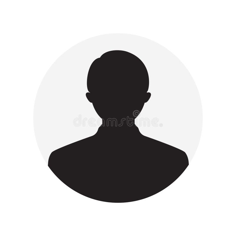 Unknown Man Profile Avatar Vector, Male Profile Office Icon Stock ...